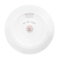 China ABS Fireproof Fire Alarm Smoke Detector High Sensitivity Photoelectric Fire Detectors for sale