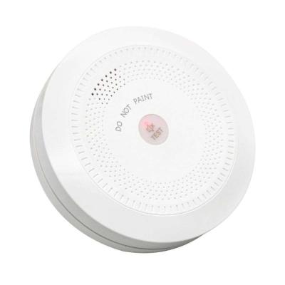 China Compact Fire Alarm Smoke Detector Ceiling Mounted EN14604 Smoke Alarm Customizable for sale