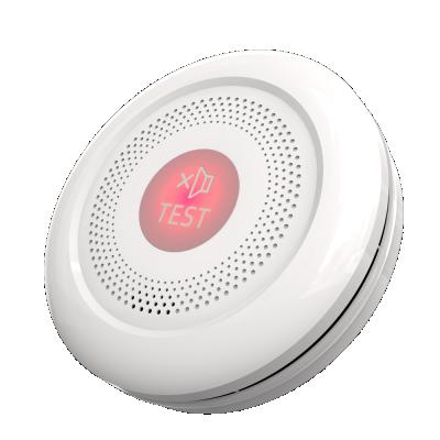 China EN14604 Certified Fire Alarm Smoke Detector Battery Operated Photoelectric Sensor Smoke Detector 3V for sale