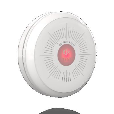 China Custom 10 Year Battery Smoke Detectors EN14604 Certified Photoelectric Smoke Detectors for sale