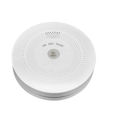 China Battery Operated Zigbee Detector EN14604 Certified Smart Smoke Alarms OEM for sale
