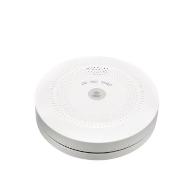 China EN14604 Certified Zigbee Smoke Detector 3 Year Smart Fire Safety Smoke Alarms for sale