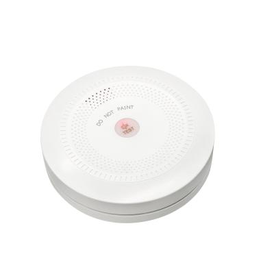 China Professional Zigbee Smoke Alarm OEM Fire Safety Smoke Detectors For Home Automation Systems for sale