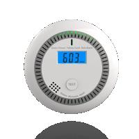 China 10 Year Lithium Battery CO Carbon Monoxide Detector with Electrochemical Sensor and 85dB Alarm Sound for sale