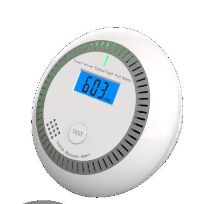China EN50291 Certified CO Carbon Monoxide Detector with 10 Year Lifespan and Electrochemical Sensor for sale