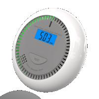 China 10 Year Battery Life CO Carbon Monoxide Detector with Electrochemical Sensor and ABS Fireproof Housing for sale