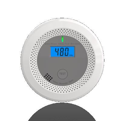 China 3V CO Carbon Monoxide Detector EN50291 Certified 10 Year CO Alarm High Sensitivity for sale