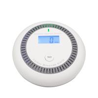 China 10 Year Interconnected Smoke Detectors OEM Carbon Monoxide And Smoke Detector ABS Fireproof Housing for sale