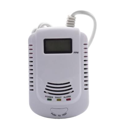 China EN50291 Certified Carbon Monoxide Gas Detectors Voice Prompt CO Gas Detectors With 9V Battery for sale