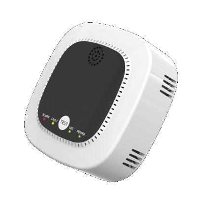 China Long Lifespan Gas Leak Alarm 3V Lithium Battery Operated Propane Detector for sale