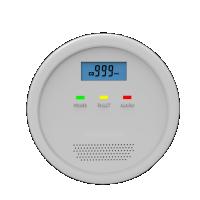 China White CO Carbon Monoxide Detector Reliable Carbon Monoxide Detector 7 Year Life 4.5V for sale