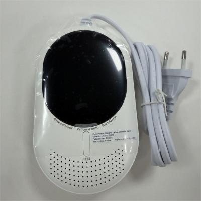 China Smart WiFi CO and Gas Detector with TUYA App Integration, 85 dB Alarm Sound, and 10-Second Response Time for Commercial Buildings for sale