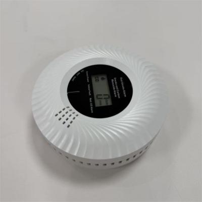 China Factory OEM 10-Year Lithium Battery Smoke Carbon Monoxide Detector with ABS Fireproof Housing and EN14604 & EN50291 Certification for sale