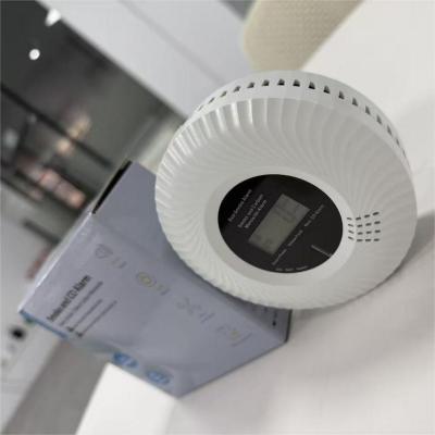 China Custom Smoke Carbon Monoxide Detector with 10-Year Lithium Battery and 85 dB Alarm Sound for Dual Detection System for sale