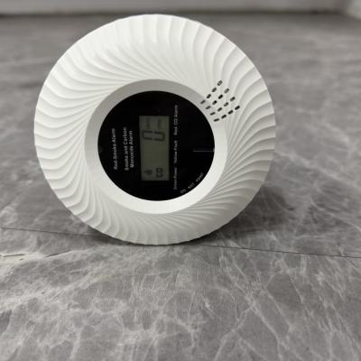 China OEM 10-Year Lithium Battery Smoke Carbon Monoxide Detector with Dual Detection System and 85dB Alarm Sound for sale