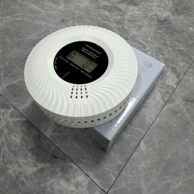 China Customizable Smoke Carbon Monoxide Detector with 10-Year Lithium Battery and Photoelectric/Electrochemical Sensor EN50291 EN14604 Certified for sale