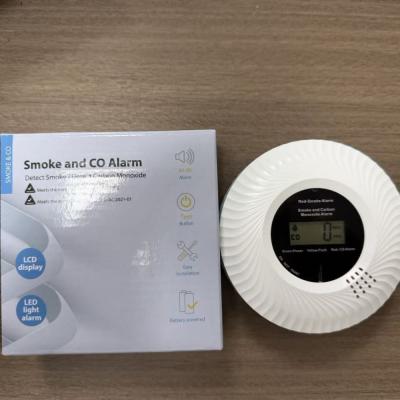 China Sealed 10-Year Lithium CO & Smoke Detector for Long-Term Home Protection for sale