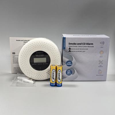 China 10 Year CO Smoke Detector with Replaceable AA Battery From OEM Safety Sensor Factory for sale