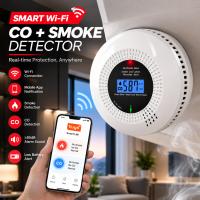 China Smart Smoke and Carbon Monoxide Detector for European Residential Home Safety Distribution for sale