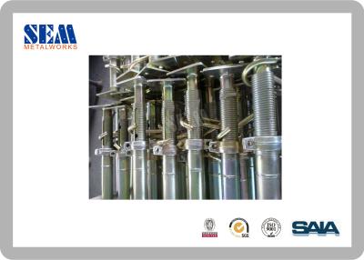 China Adjustable Construction Scaffolding Prop Shoring With Gold Color Galvanized for sale