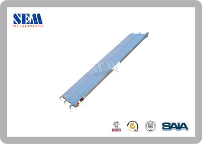 China 5', 7' Aluminum Scaffolding Walk Board /Platform , Systems Scaffolding for sale