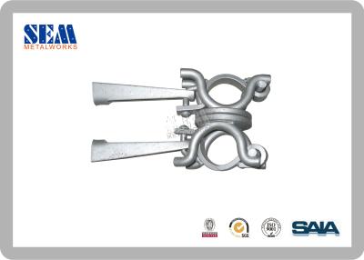 China SEM Quality Galvanized Scaffolding Clamp 3.74 LBS , silver,  Q345 material for sale