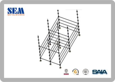 China Q235 Steel EN12810 Round Ring Lock System Scaffolding With Powder Coated for sale