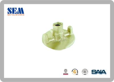 China Galvanized Systems Scaffolding Tie Rod Nut Zinc Plated For Construction for sale