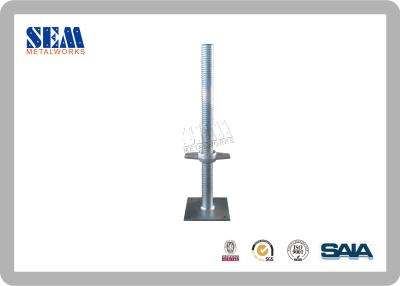 China SGS Scaffolding Systems Screw Jack With Swivel Base Plate for sale