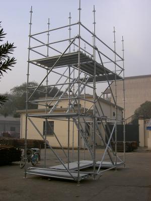 China Hot Dip Galvanized Scaffolding Systems Ringlock Steel for sale