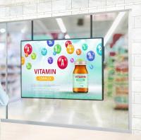 China TX-W550-40 LCD Smart Window Display 1920×1080 Full HD with 1200:1 Contrast Ratio for Retail Signage for sale