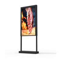 China 55'' Ultra Bright Double-Sided Digital Signage Display with 1000-3000 Nits and 10-Point Touch for sale