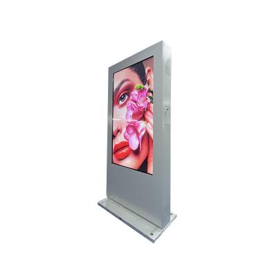China Outdoor Android Digital Signage 75 Inch LCD Screen with 2000 Nits Brightness and 10-Point Touch for sale