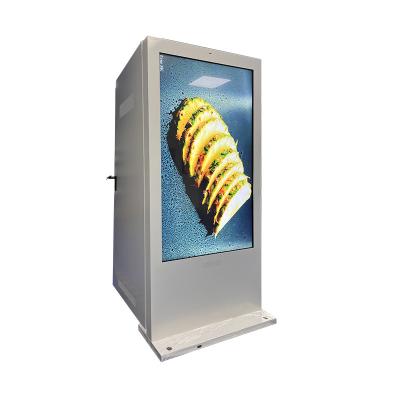 China 75-Inch IP65 Waterproof Outdoor Digital Signage with 3840×2160 Resolution and ≤780W Power Consumption for sale