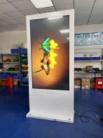 China IP65 Waterproof Outdoor Digital Signage Kiosk 3000 Cd/m² Aluminum Alloy Touchscreen for sale