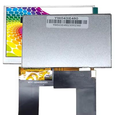 China 4.3 Inch Sunlight Readable LCD Module 1920x1080 1000cd/m2 High Brightness Replacement for sale