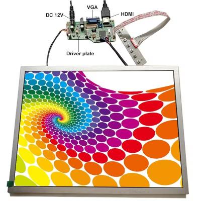 China 15 Inch Industrial Sunlight Readable LCD Monitor 1024x768 1000 cd/m² for sale