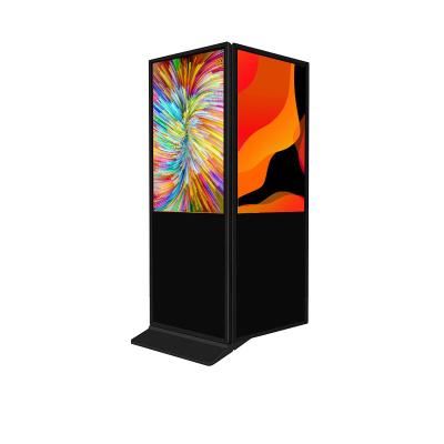 China TX550-04 55-inch 4K Floor Standing Digital Signage Display with Touch Screen and Android OS for sale