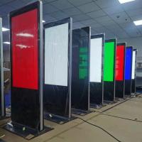 China 65-Inch Vertical Floor Standing Digital Signage Display with 4K Resolution and Touch Screen for Retail Advertising for sale