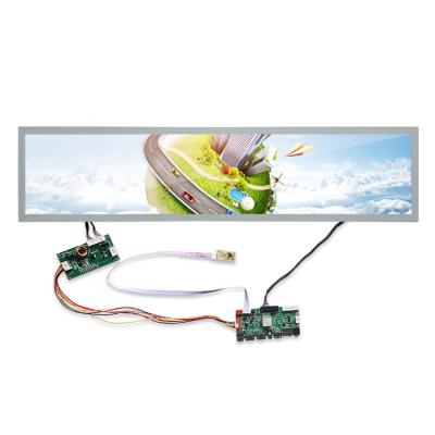 China 28 Inch Sunlight Readable TFT LCD Display Panel 1366x256 Resolution with HDMI Interface and Wide 89° Viewing Angle for sale