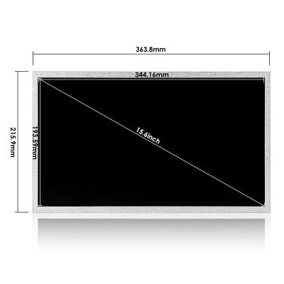 China AUO IPS FHD LVDS LCD Display Panel Sunlight Readable Screen 15.6 Inch 1920x1080 for sale