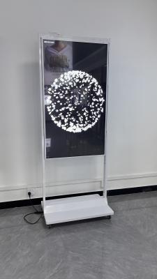 China 178° Wide Panoramic Dual Screen LED Digital Signage with 1000-3000 Nits Brightness and 60,000 Hour Lifespan for sale