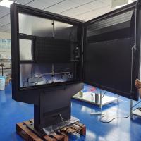China 55-Inch Outdoor Waterproof Dual-Screen Menu Board with IP55 Rating and 2000-4000 cd/m² Brightness for sale