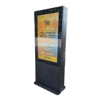 China 55 inch IP65 Outdoor Digital Billboard 3840x2160 3000nits Floor Stand Display for sale