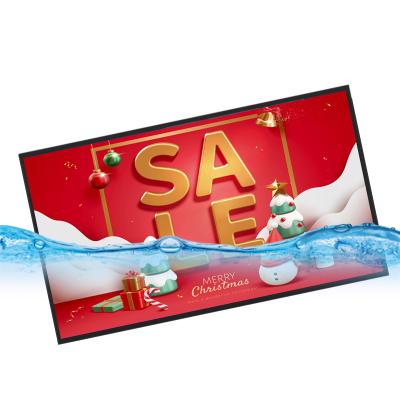 China 55 Inch IP67 Waterproof 3000 cd/m² Outdoor LCD Advertising Machine 4K Digital Signage for sale