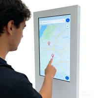 China 3000cd/m² IP65 Outdoor Digital Signage with Infrared Touch LCD Advertising Kiosk 4K for sale