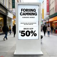China 75 Inch 3000nits Outdoor Digital Signage 4K Android OS IP65 Waterproof LCD Display for sale