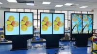 China 55 Inch Outdoor Digital Signage with 3000-4000 Nits Brightness   IP65 Waterproof Advertising Kiosk for sale
