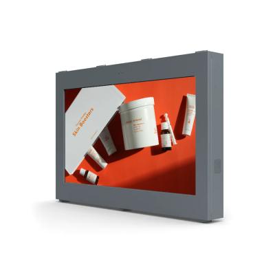 China 55 Inch 4K Outdoor Digital Signage 3000cd/m2 Brightness IP65 Waterproof Wall Mount Display for sale