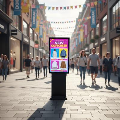 China 49 Inch IP65 Waterproof Outdoor Digital Signage 3000cd/m² Brightness LCD Advertising Display for sale